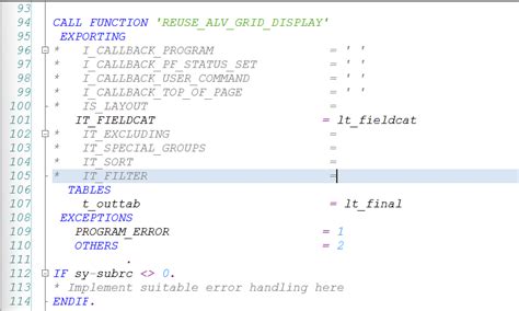 Optimizing Data Visualization In SAP ALV List Display Vs Grid Display