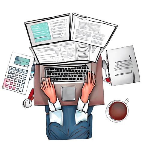 Female Medical Coder Graphic Reviewing Medical Designs · Creative Fabrica