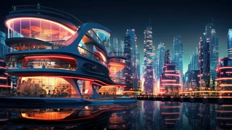 Premium Ai Image Smart Buildings Advanced Technology Innovative Energy Efficient Architecture