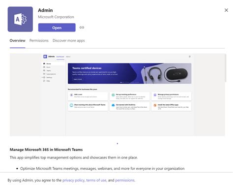 New Tenant Admin App In Microsoft Teams Ciaops