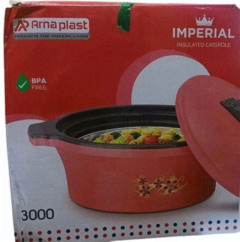 Plastic Imperial Insulated Cassrole 3000ml At ₹ 130 Piece In Aurangabad Id 2855337269712