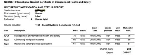 Hamza Iqbal On Linkedin Nebosh 15 Comments