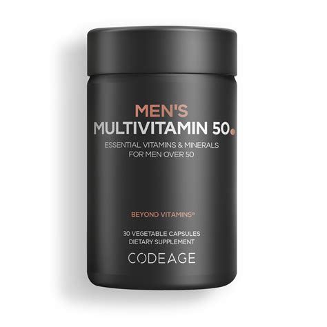 Codeage Multivitamin For Men Over 50 Daily Mens Multivitamins 50