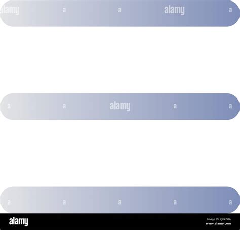 Hamburger Like Menu Flat Gradient Color Ui Icon Stock Vector Image And Art Alamy