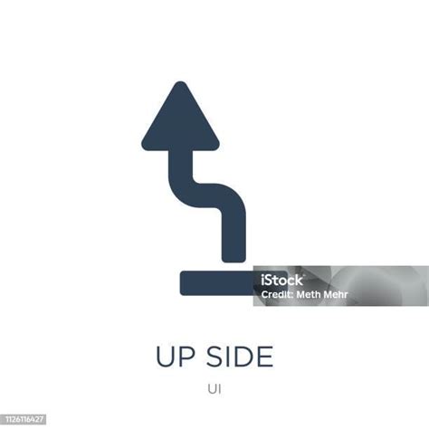 트렌디한 쪽 측면 흰색 바탕에 아이콘 벡터 최대 측면 벡터 일러스트 레이 션을 Ui 컬렉션에서 아이콘을 가득 긴에 대한 스톡 벡터 아트 및 기타 이미지 Istock