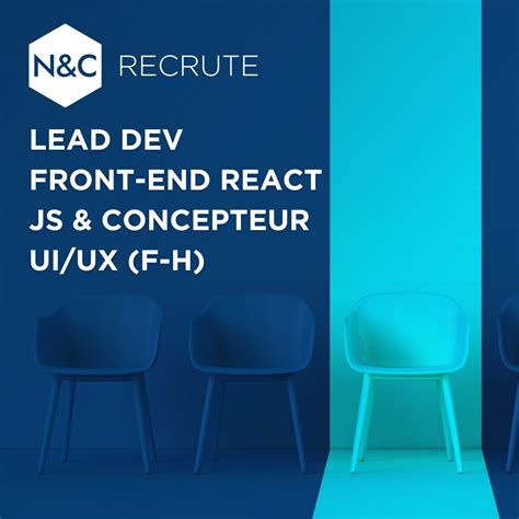 lead dev front end react js and concepteur ui ux f h