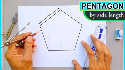 how to draw a pentagon