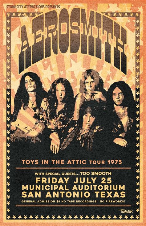 Aerosmith Concert Poster 12×18 Artofit