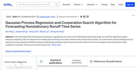 Gaussian Process Regression And Cooperation Search Algorithm For Forecasting Nonstationary
