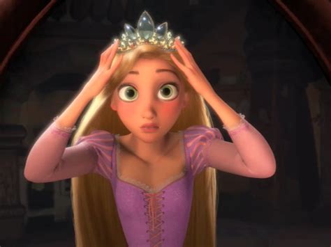 Rapunzel Trying On Her Tiara Disney Princess Photo Fanpop