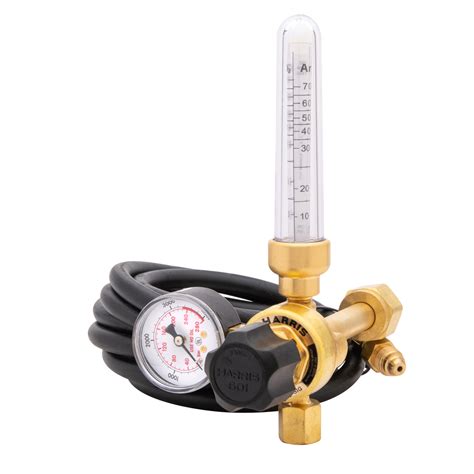 Harris Model 351 60cd 32010 Co2 Flowmeter Regulator Shielding Gas Kit 3100401