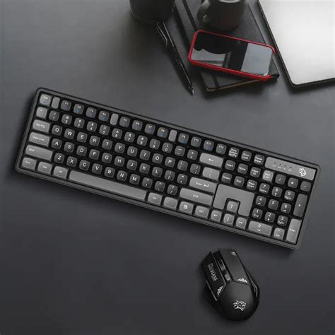 Porodo Gaming Wireless Keyboard Mouse Set 2 4ghz 1600 Dpi Porodo