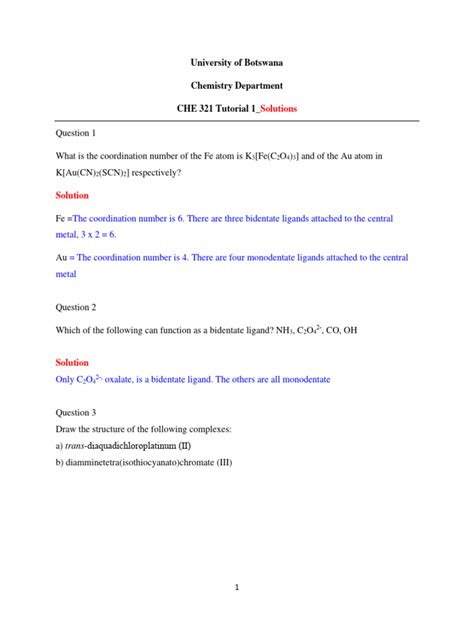 che 321 tutorial 1 solutions pdf