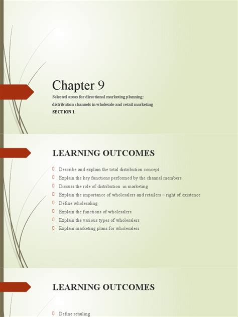 Chapter 9 Section 1 Pdf Retail Marketing