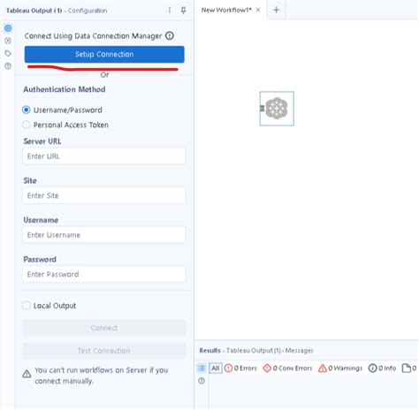 Tableau Output Tool Failed To Sign In To Tableau Error On Server