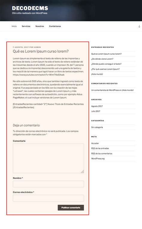 ¿qué Es El Loop De Wordpress Decodecms
