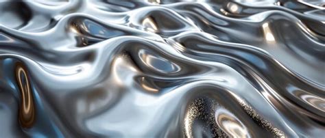 Abstract Water Wave Patterns Artistic Imagery Of Fluid Simulation