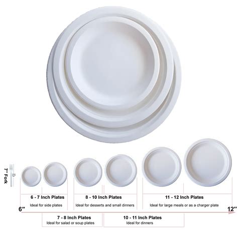 Guide To Standard Size Disposable Paper Plate In Inches And Cm