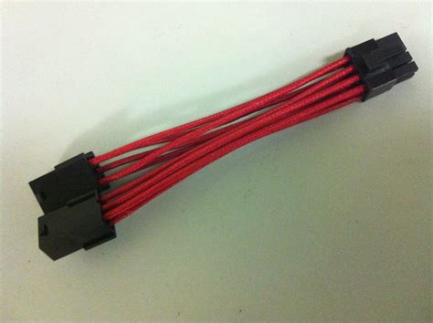 EVGA Develops Sleeved PCI E Cable Adapters For Select Graphics Cards TechPowerUp