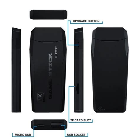 64gb Built In 20000 Games Stick 2 Wireless Controller Gamepad 4k Hd Video Game Console Price In Bd