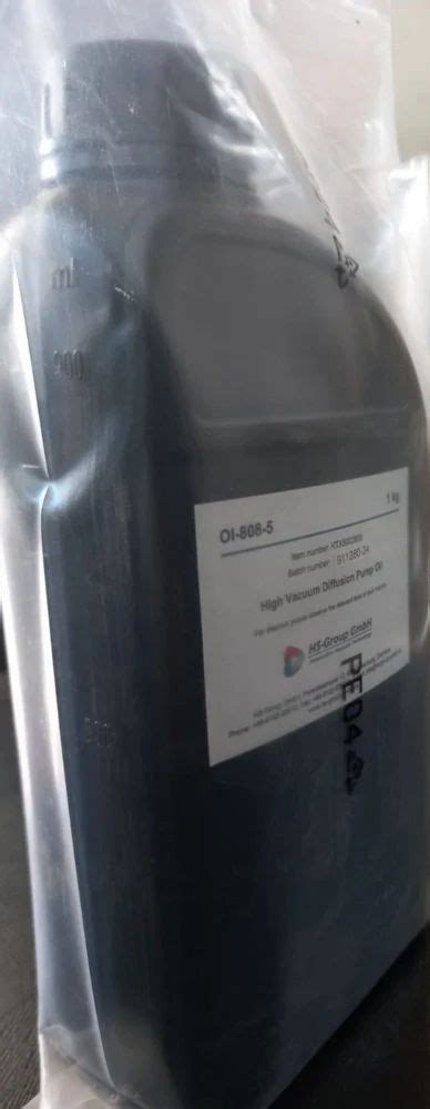 Diffusion Pump Oil 704 Packaging Size 1kg 5kg At Best Price In Bengaluru