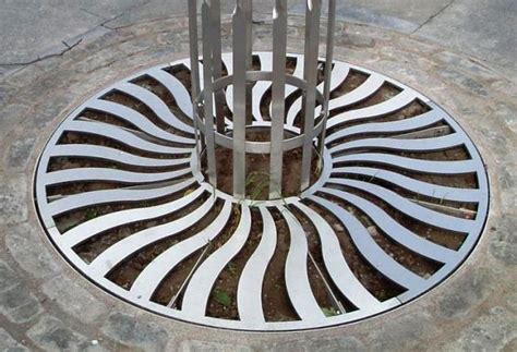 Blueton Street Furniture Ref Stainless Steel Tree Grilles