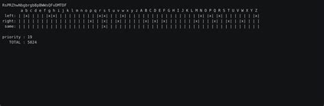 2022 Day3 Ascii Cast Item Tables Radventofcode