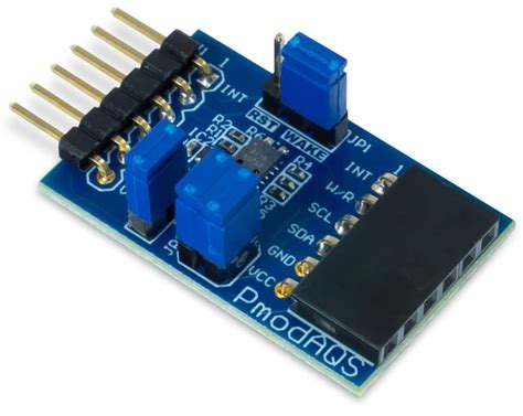 410 386 Digilent Digilent Pmod Aqs Digital Gas Sensor For Air Quality I2c Spi Expansion