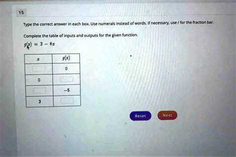 Solved Text Sl Type The Correct Answer In Each Box Use Numerals Instead Of Words If