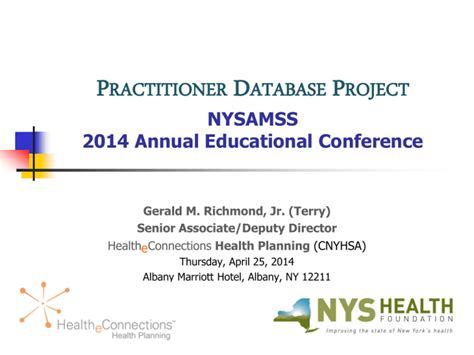 Nys Practitioner Database