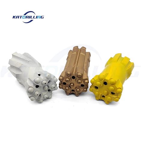 T45 127mm Thread Button Rock Drill Mining Epiroc Robit Type Retrac Bits China Button Bit And