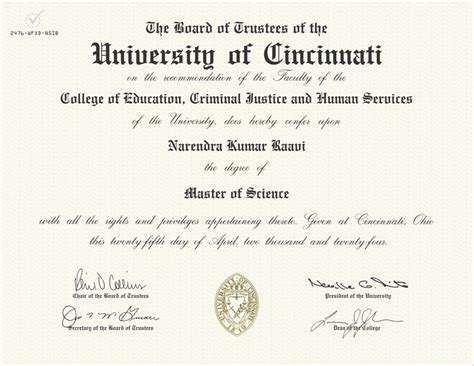 Graduation Mastersdegree Universityofcincinnati