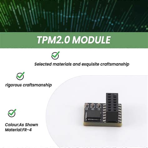 Tpm Security Module Tpm2 0 For Tpm Spi Parallel Trusted Platform Module