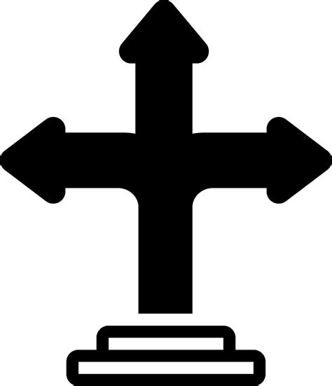 Solid Icon For Direction Arrow 25849526 Vector Art At Vecteezy