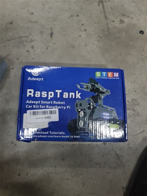 Rasp Tank Adeept Smart Robot Car Kit For Raspberry Pi Computers Tech Parts Accessories