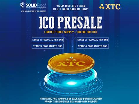 Xtc Tokens Exclusive Private Sale Unlocking The Future