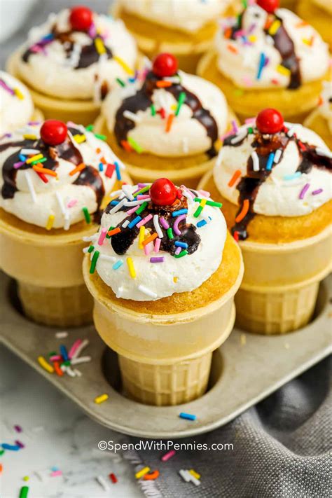 Ice Cream Cone Cupcakes Recipe