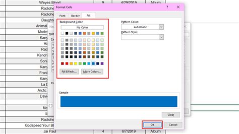 How To Alternate Cell Colors In Microsoft Excel Laptop Mag