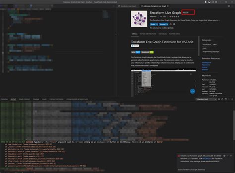 Extension Give Error In Vsc Command Dot Failed Messagespawn Dot