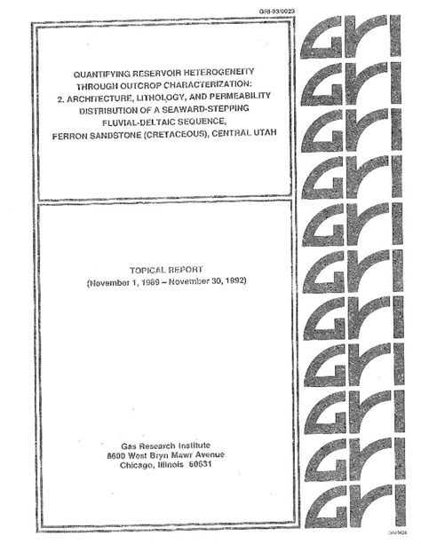 pdf quantifying reservoir heterogeneity through … · reservoir