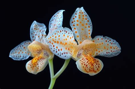 Orchid Flowers With Intricate Patterns And Colors Stock Illustration Illustration Of Exotic