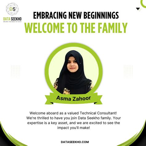 Asma Zahoor On Linkedin Dataseekho Datascience