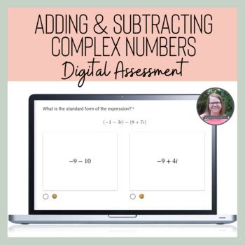 Add Subtract Complex Numbers Assessment Warmup Ticket Out The Door