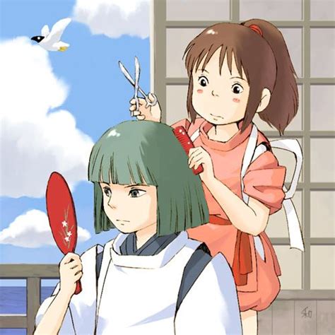 Cutting Hair Danbooru
