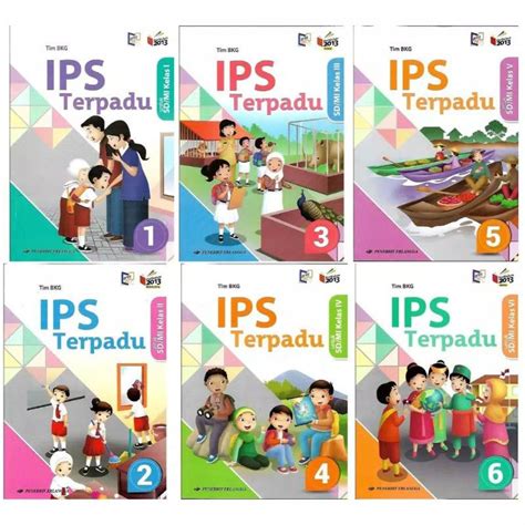 Jual Ips Terpadu Kelas 123456 Sd K13n Original Erlangga Shopee