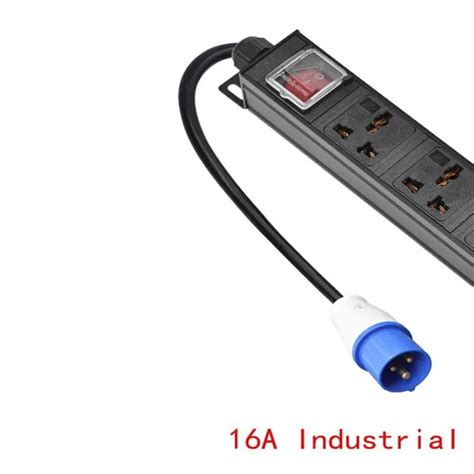 Pdu Network Cabinet Rack Power Strip Distribution Outlet Units Uk Adaptation Universal Socket