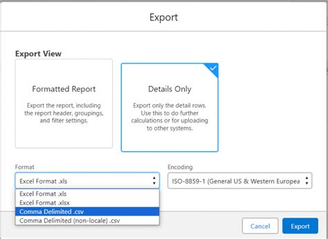 How To Export Salesforce Reports To Excel Xappex