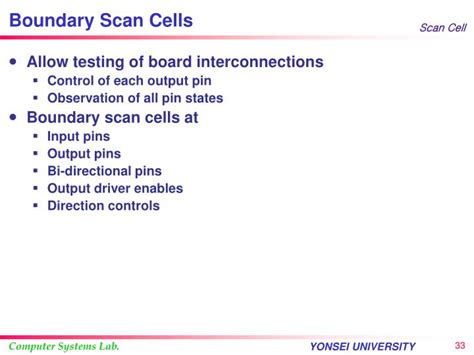 PPT Boundary Scan PowerPoint Presentation ID 2734324