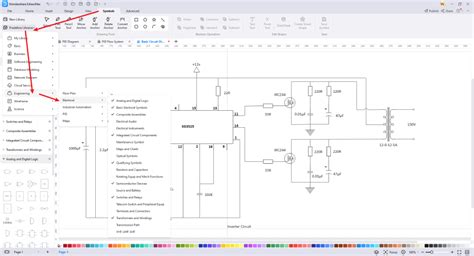How To Make A Circuit Diagram In Visio Edrawmax