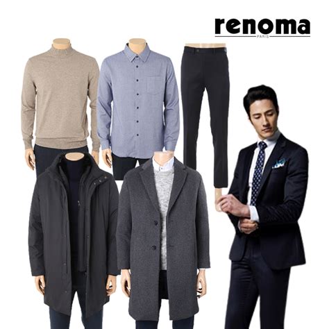 레노마맨 백화점 정품 21fw 고품격 남성 니트구스다운패딩코트셔츠팬츠 등 인기 177종 Sale 티몬